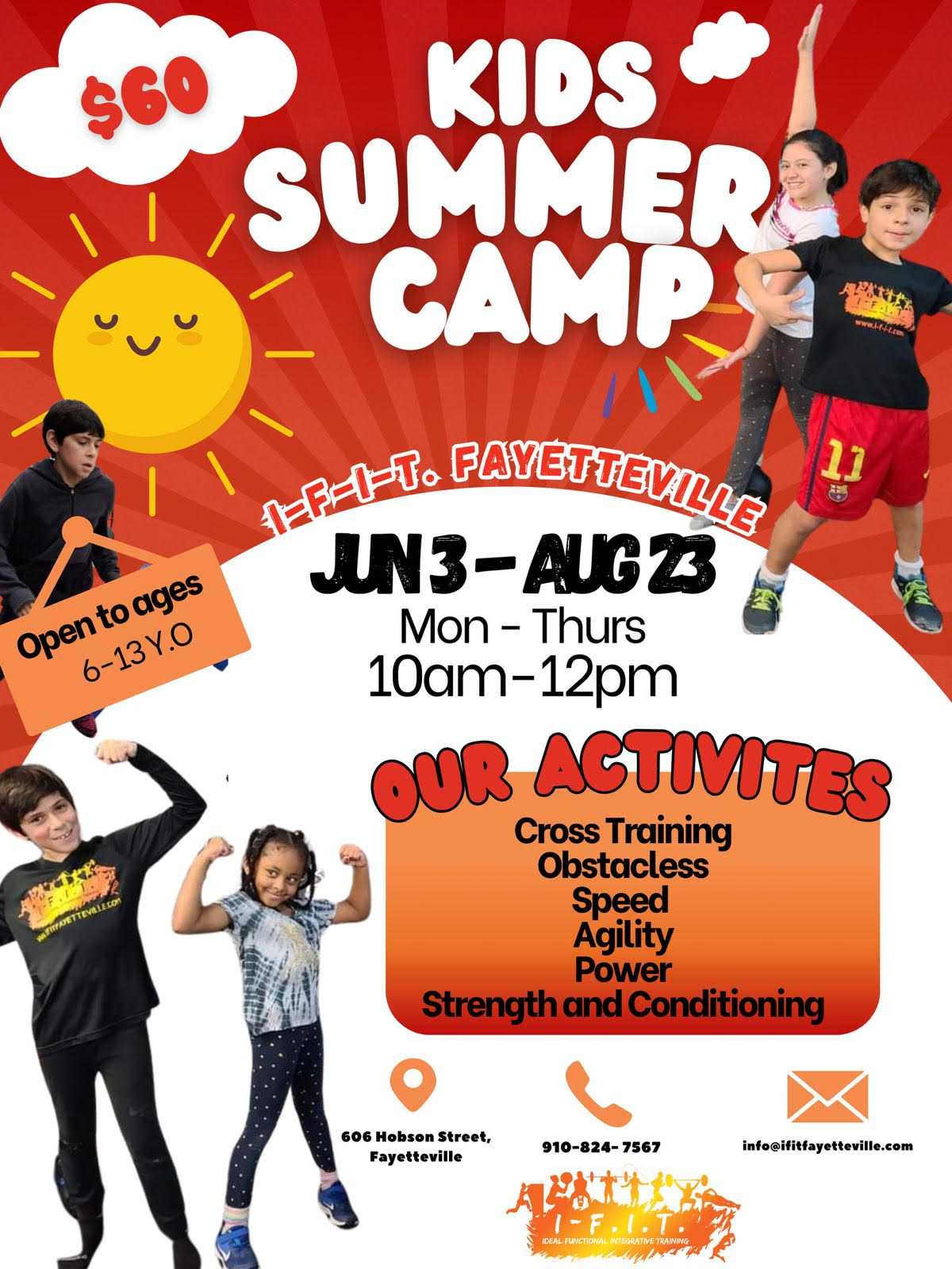 Summer Kid's Programs - I-F.I.T